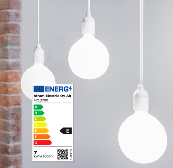 New energy labels for lighting fixtures and lamps — Lumenled Oy